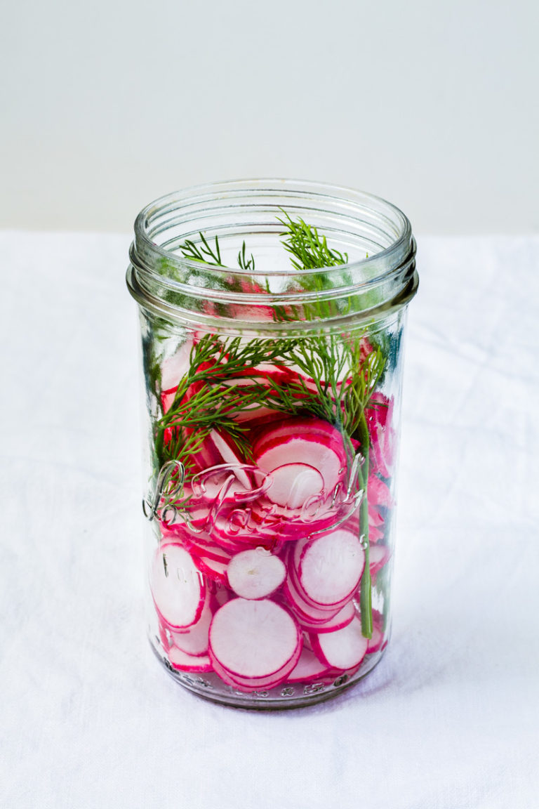 Süß-sauer eingelegte Radieschen - Colors of Food